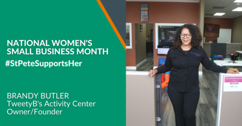 #StPeteSupportsHer: Brandy Butler with TweetyB's - St. Pete Greenhouse